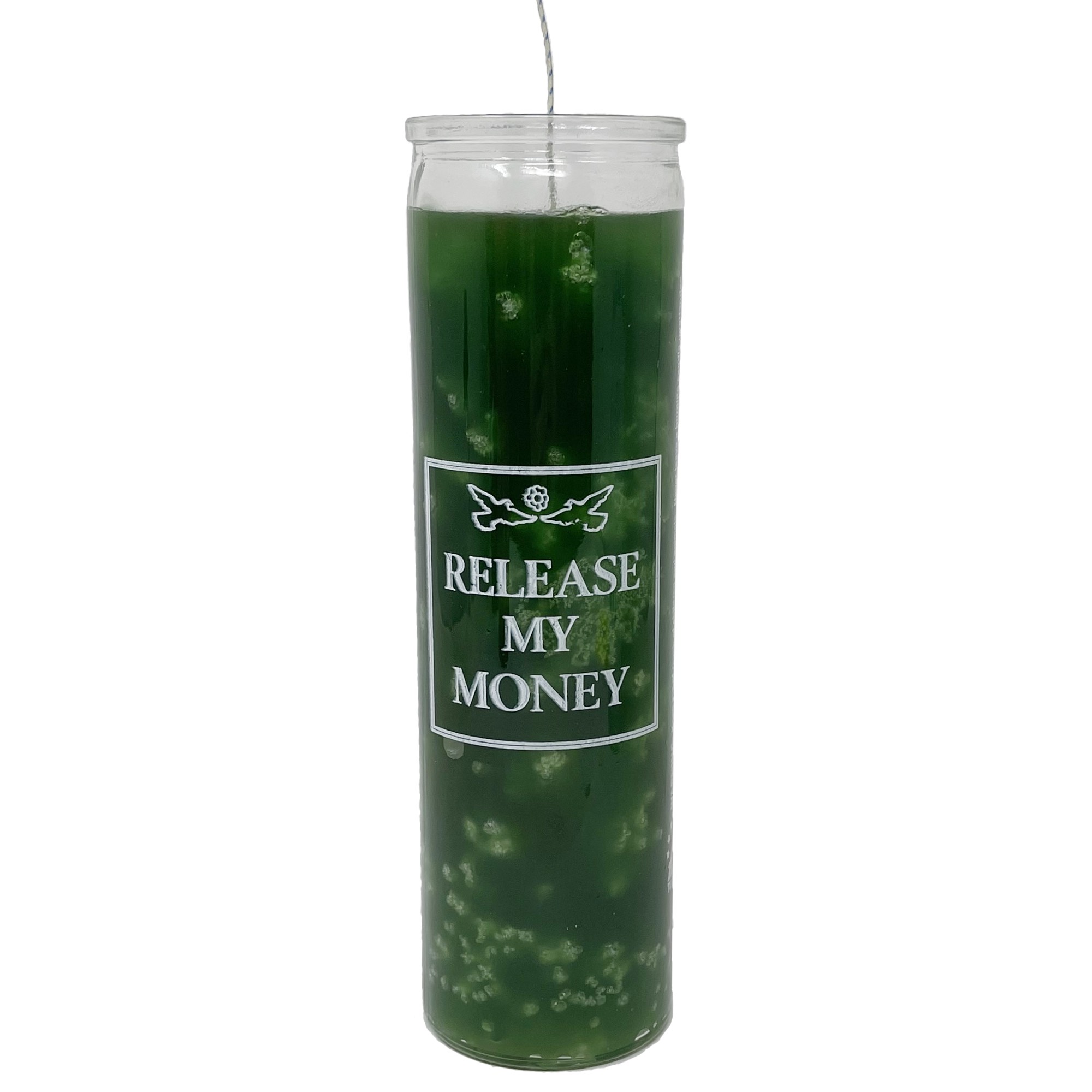 Money Release 7 Day Candle, Green