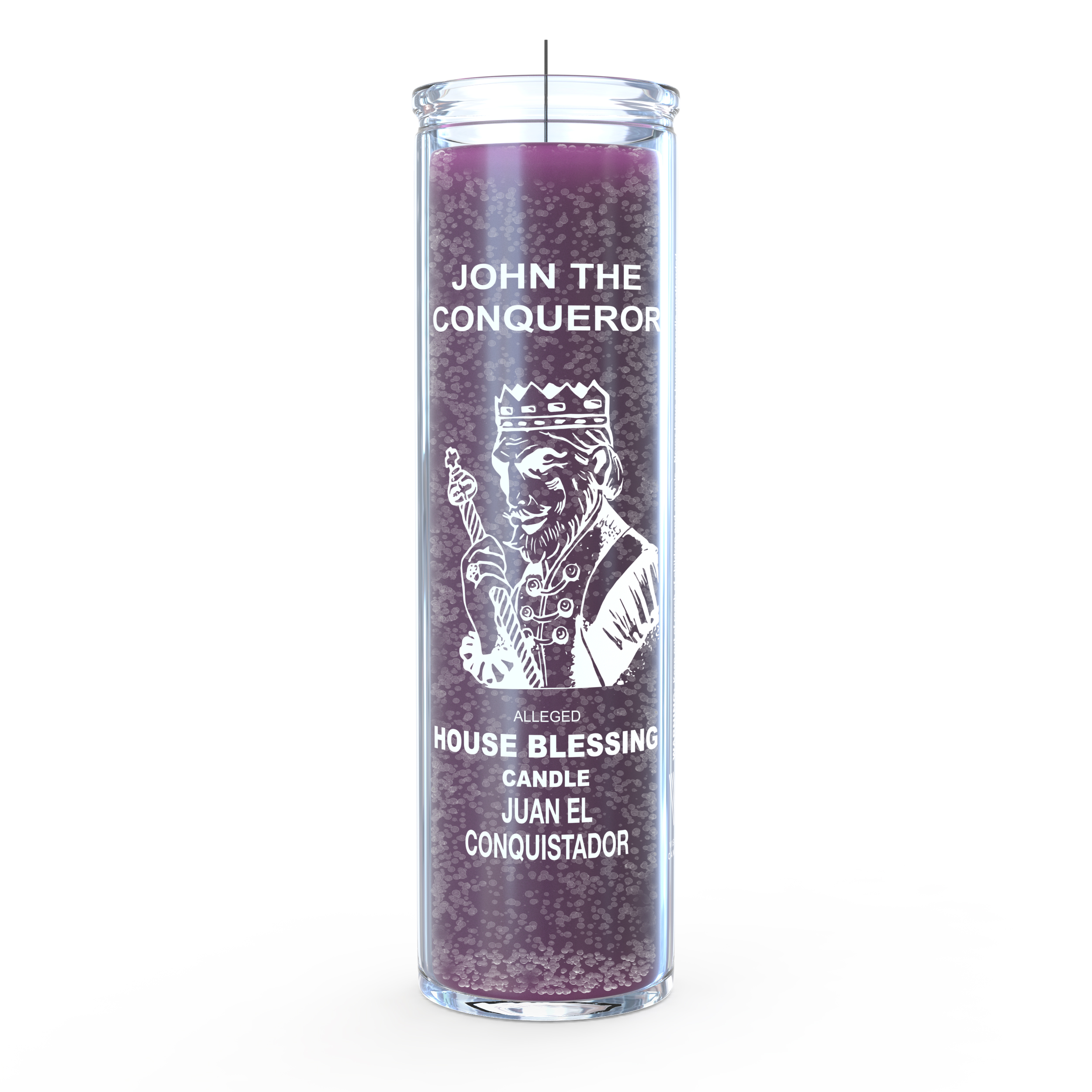 High John Conqueror 7 Day Candle, Purple