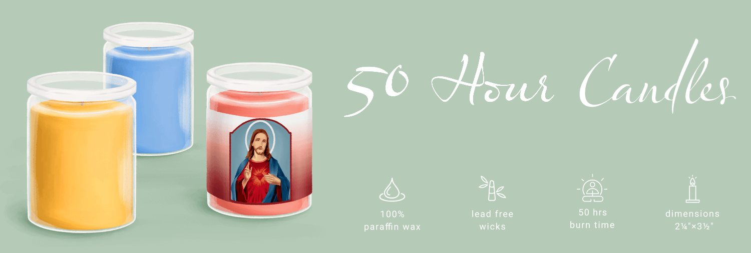 50 Hour Candles | Atlanta Candles & Incense