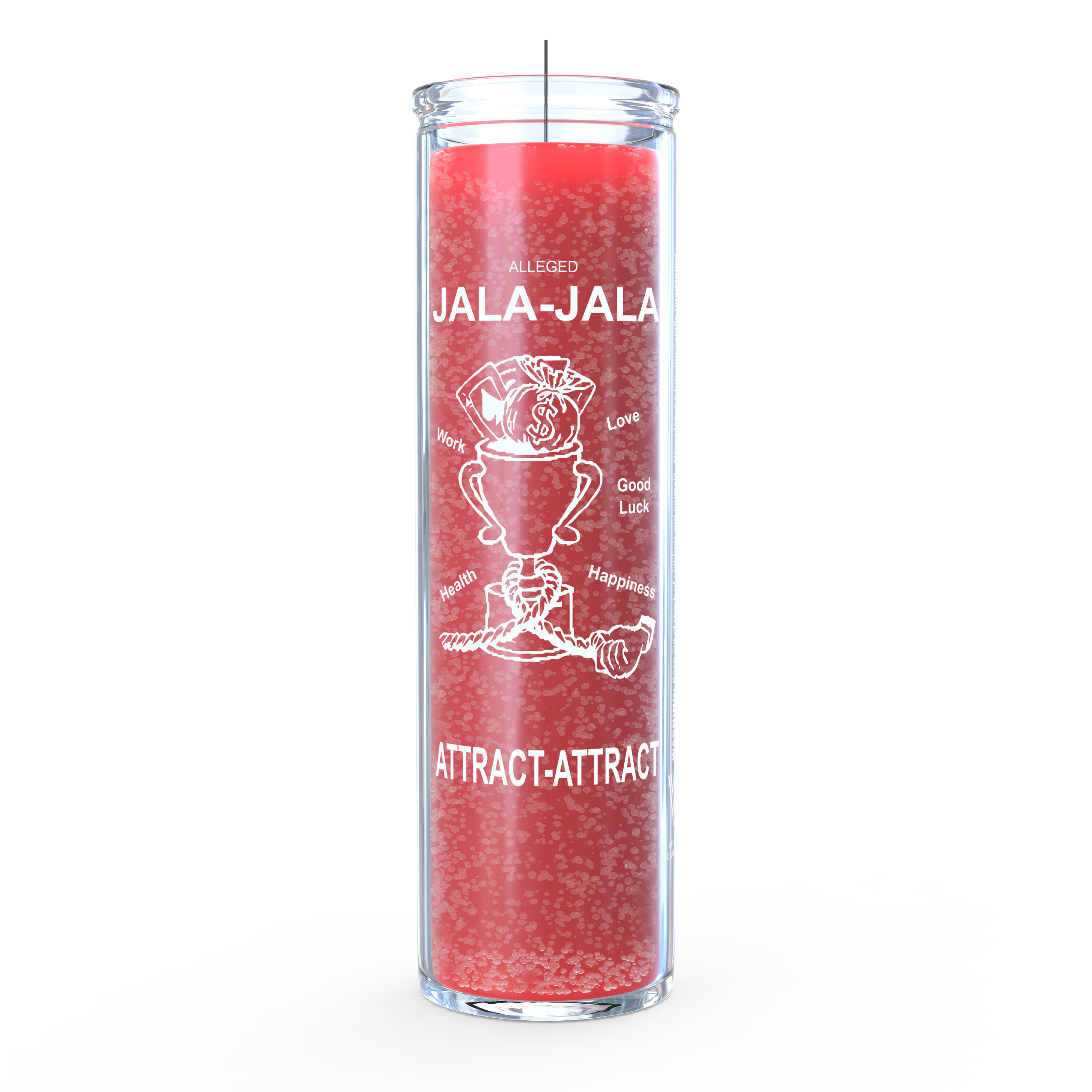 Attract Attract (Jala Jala) 7 Day Candle, Red