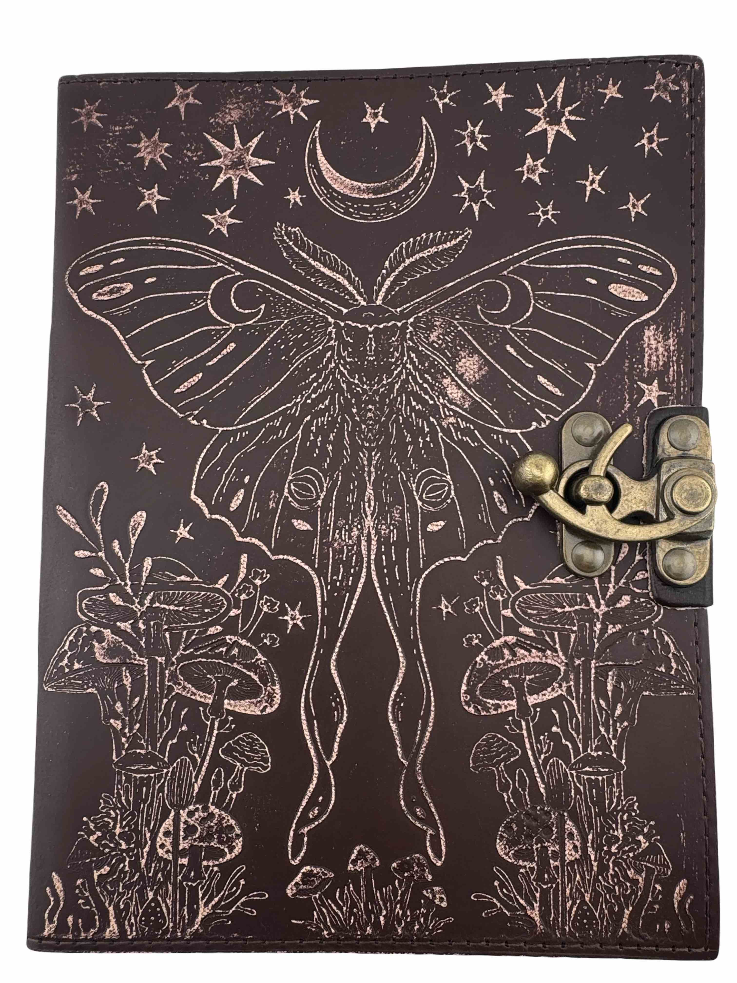 Atlanta Candles & Incense: Leather Journal - Butterfly 6x8