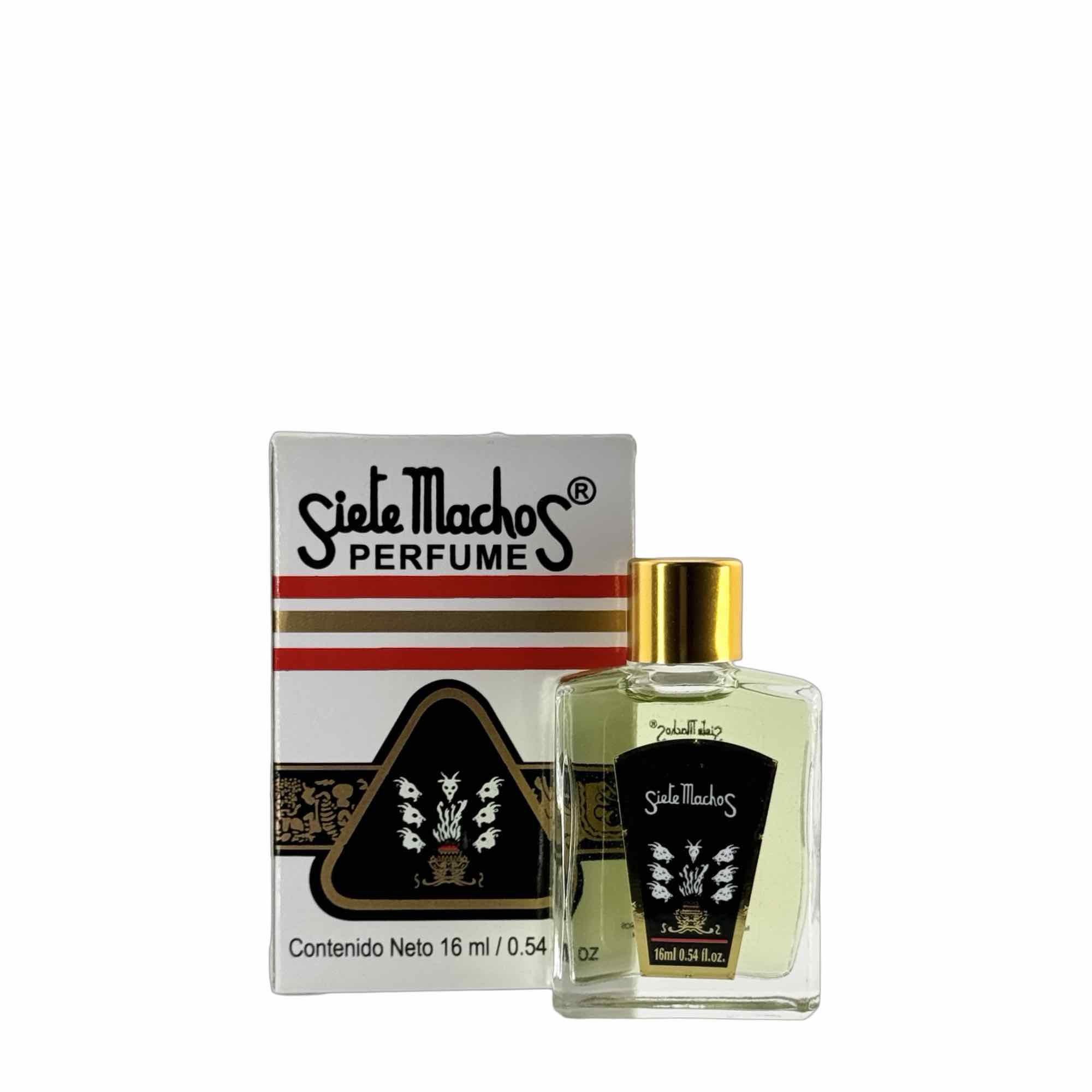 Siete Machos Perfume - 16ml - 0.55oz, Each