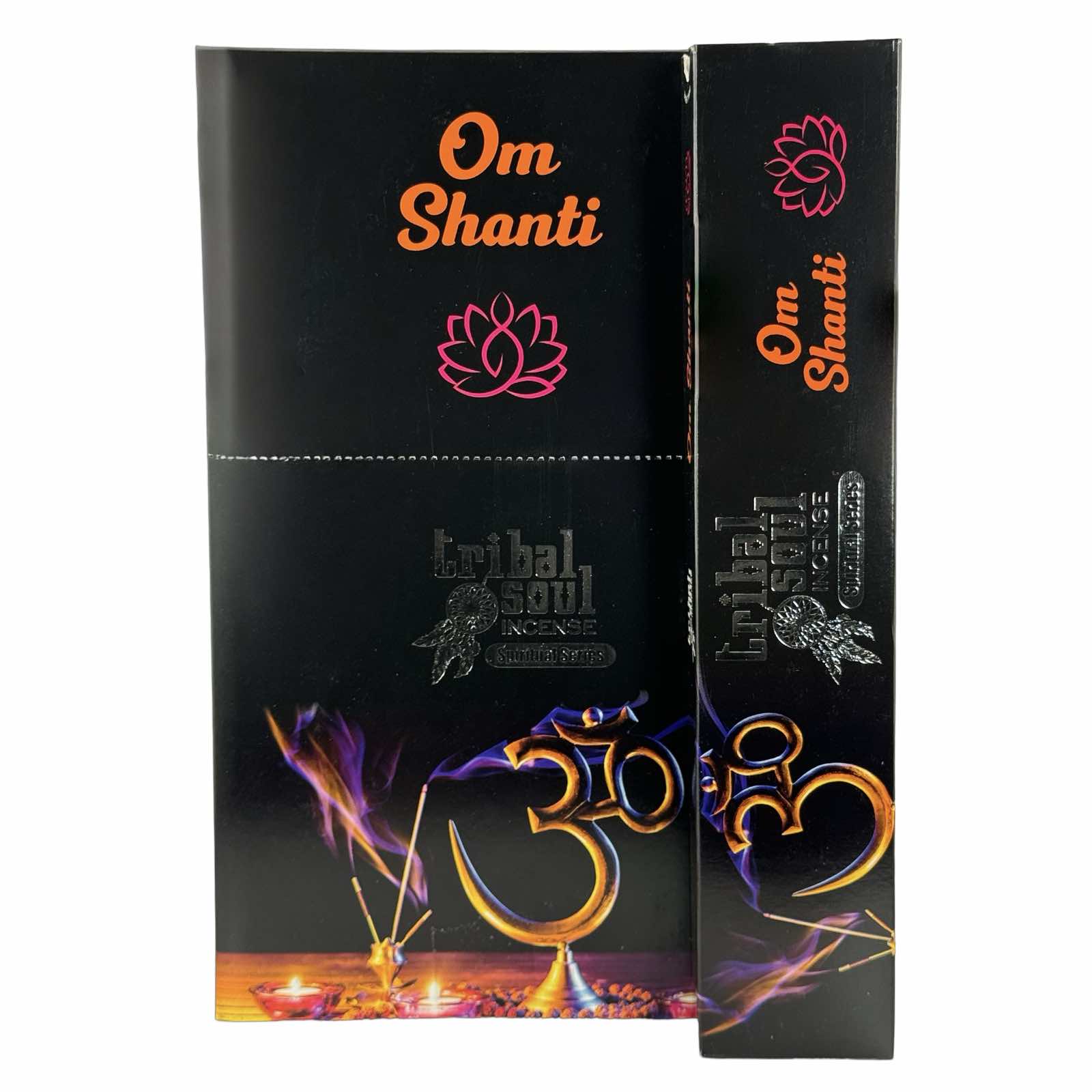 Tribal Soul Om Shanti Incense Sticks 15 Gram, Hari Darshan (12 Boxes of ...