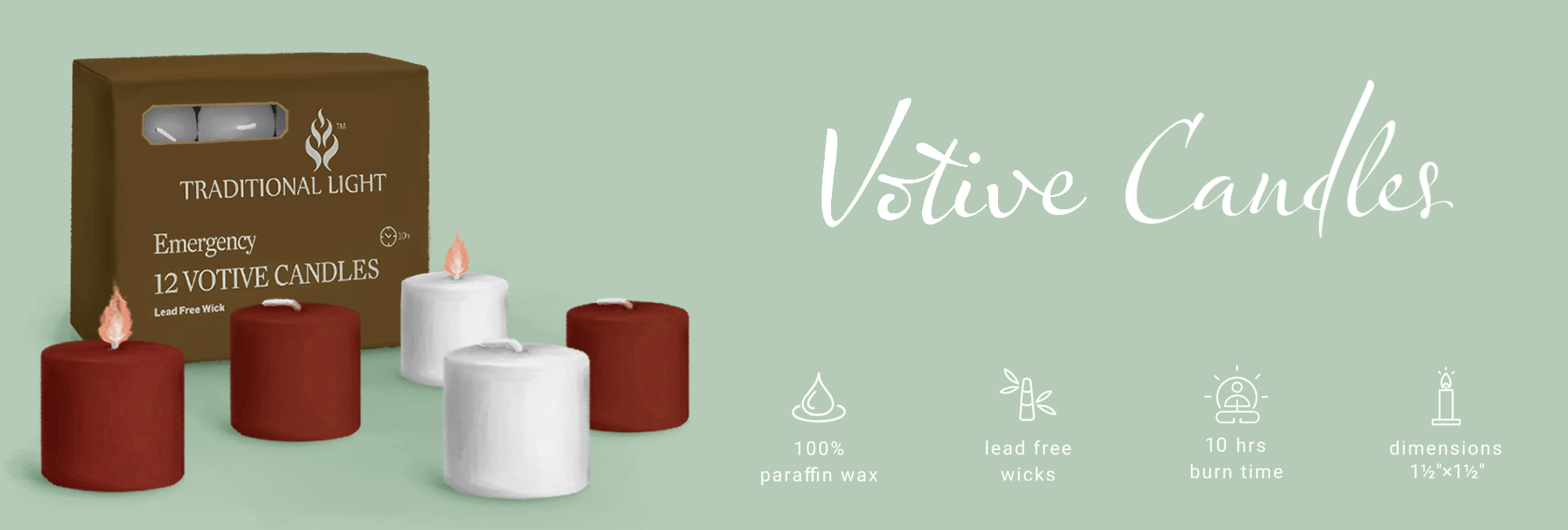 Votive Candles | Atlanta Candles & Incense