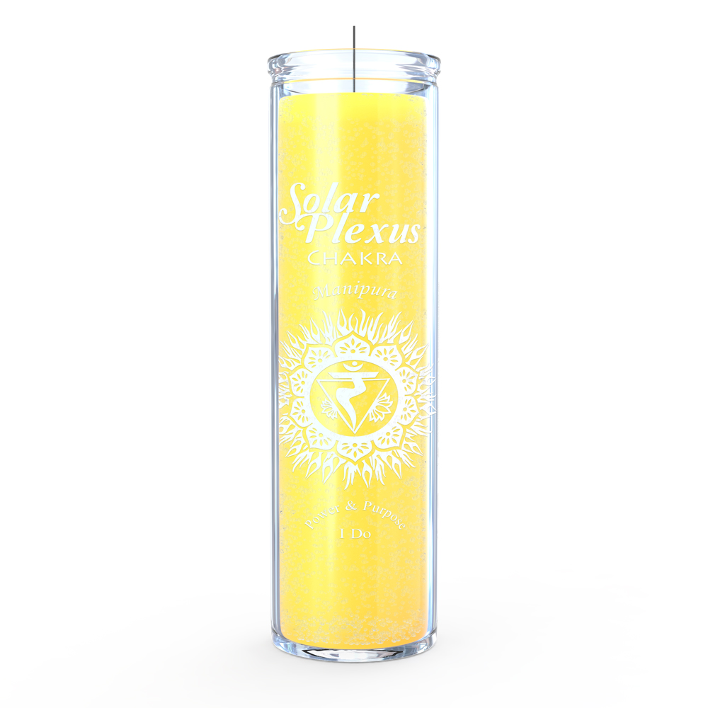 Solar Plexus Chakra 7 Day Candle