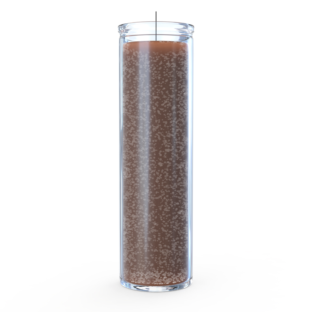 Brown 7 Day Candle