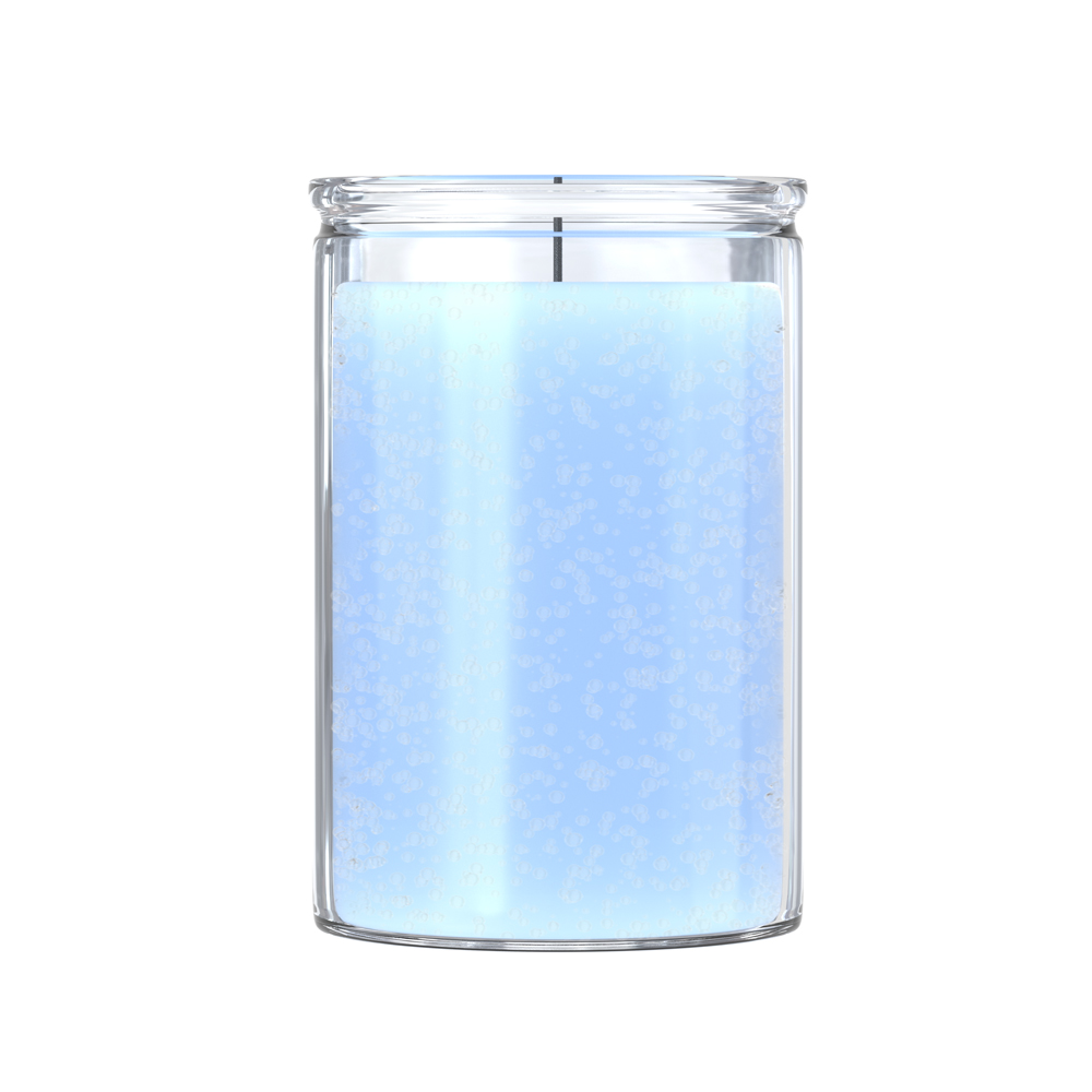 Light Blue 50 Hour Candle