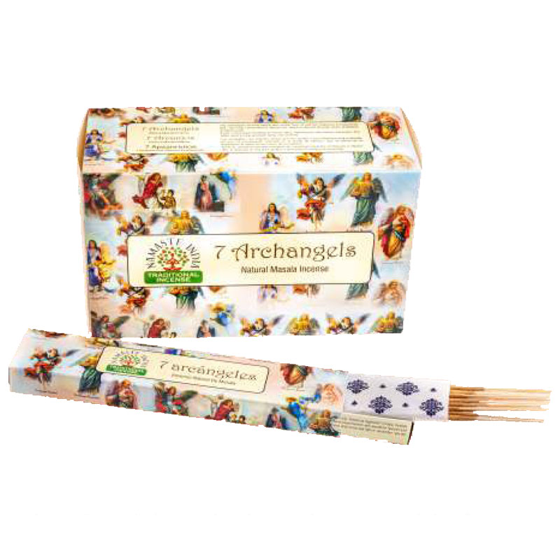 Yoga Incense Sticks, Namaste India - 15 Gram (12 Boxes of 15 Sticks ...