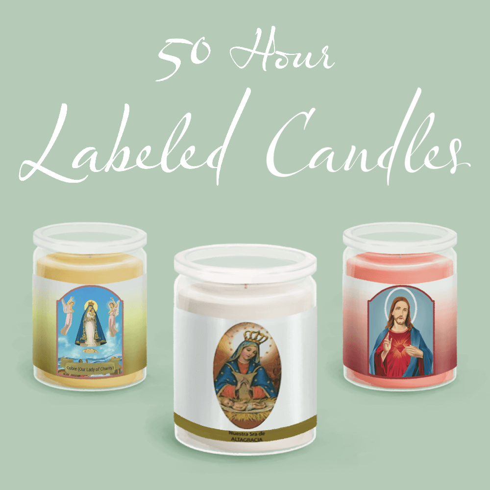 50 Hour Labeled Candles | Atlanta Candles & Incense