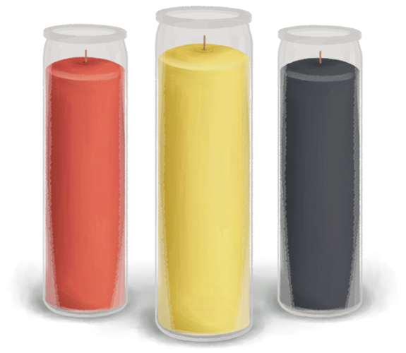 7 Day Candles | Atlanta Candles & Incense