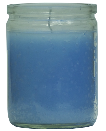 Light Blue 50 Hour Candle
