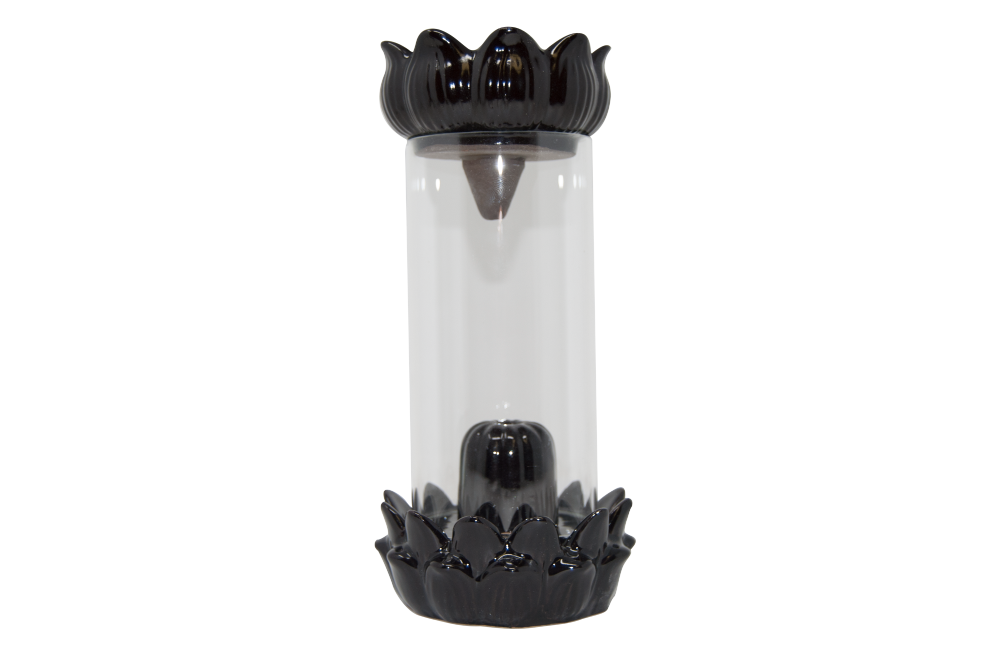 Backflow Cone Burner - Glass Shivling, Each