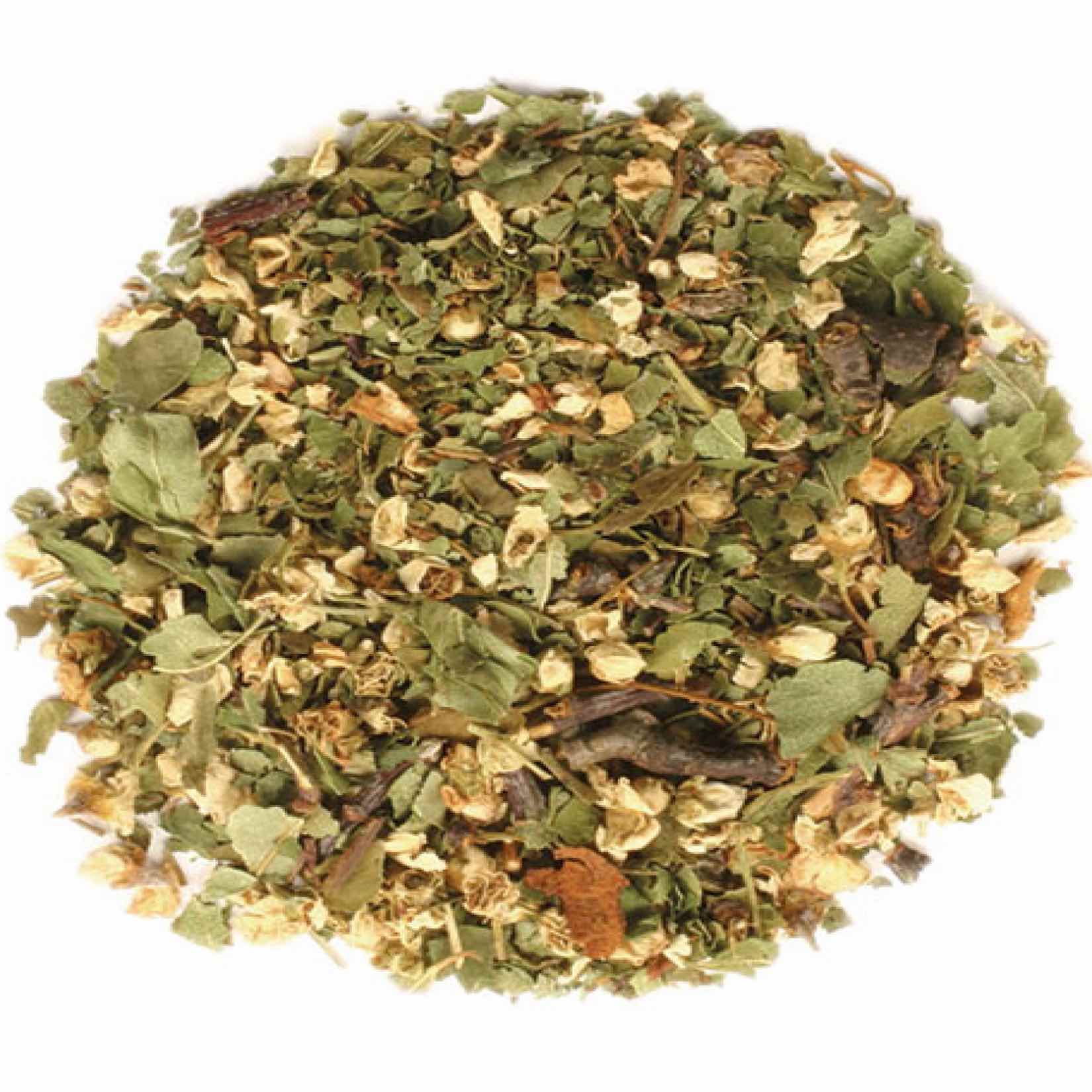 Hawthorn Leaf & Flower, Cut & Sifted, 1 lb