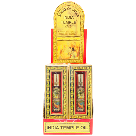 India Temple Oil 8ml (INTEO), Song of India, Box/12