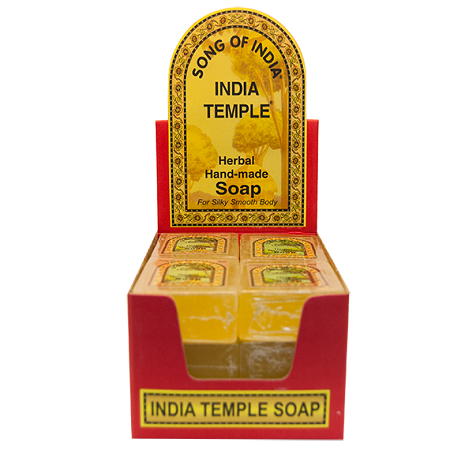 India Temple Soap 100g/3.3oz (INTSD12), Song of India, Box/12