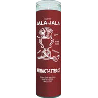 Attract Attract (Jala Jala) 7 Day Candle, Red