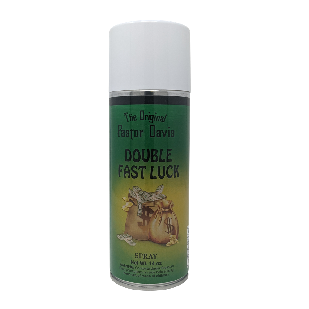 Double Fast Luck Spray 14oz, The Original Pastor Davis