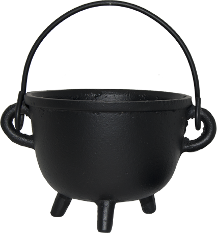 Cast Iron Cauldron 4.5"