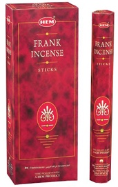 Frankincense Incense Sticks, Hex Pack - 6 Boxes of 20 Sticks (120 Sticks)