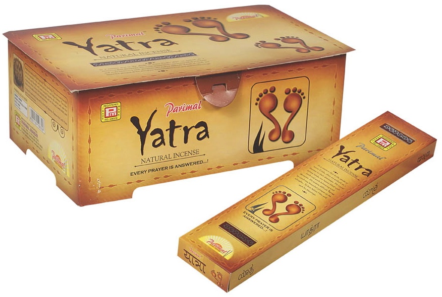 Yatra Incense Sticks 24g, Box/12