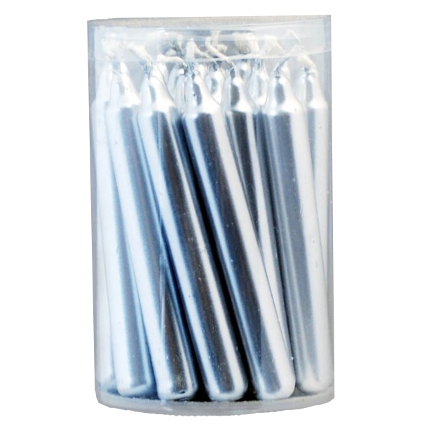 Silver Chime Candle, Box/20