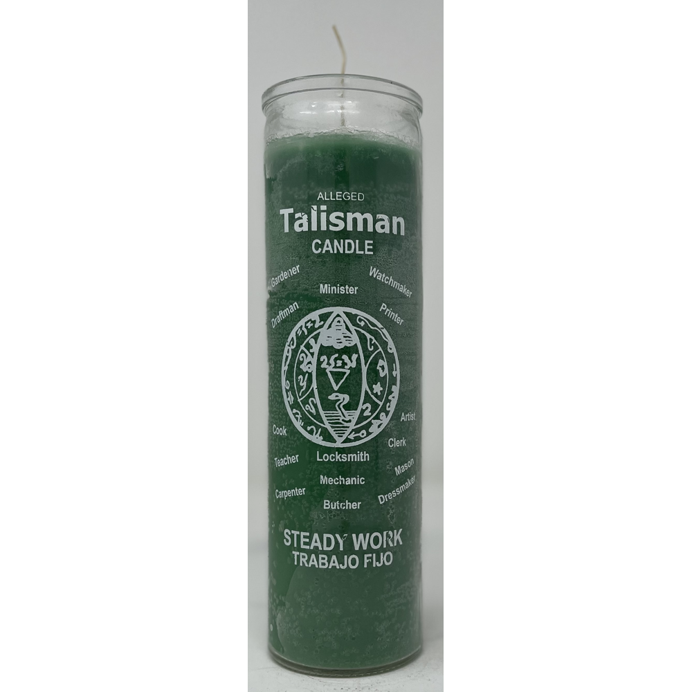 Steady Work 7 Day Candle, Green